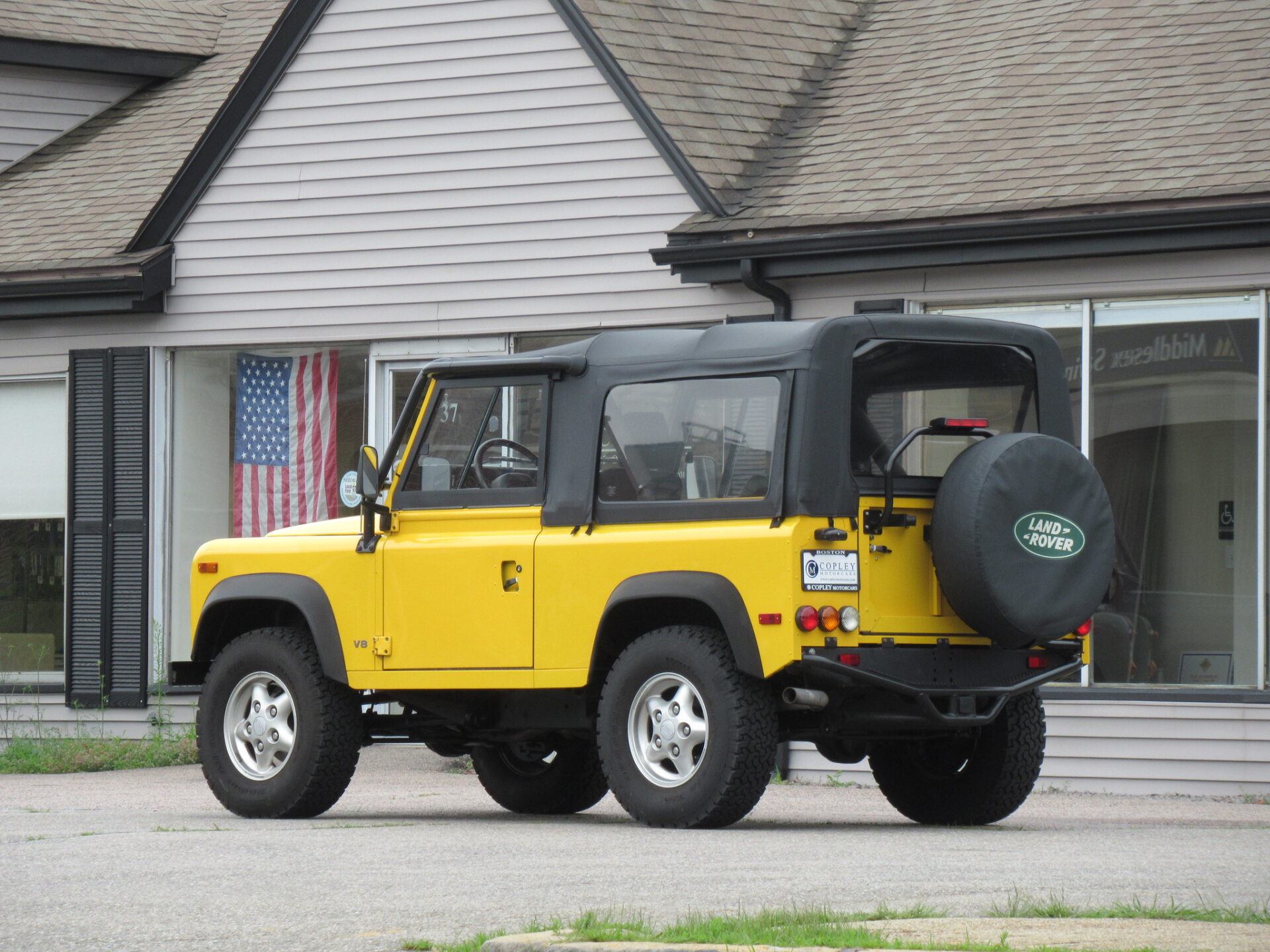 1997 Land Rover NAS Defender 90 Convertible - collectorscarworld