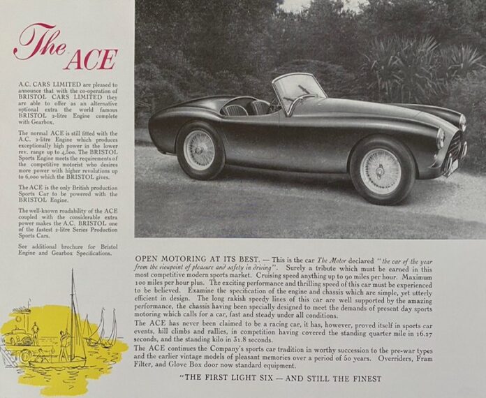 Ana's AC Ace - The Car Of Distinction - collectorscarworld