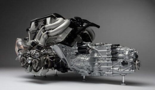 Bugatti Chiron Engine And Gearbox By Amalgam