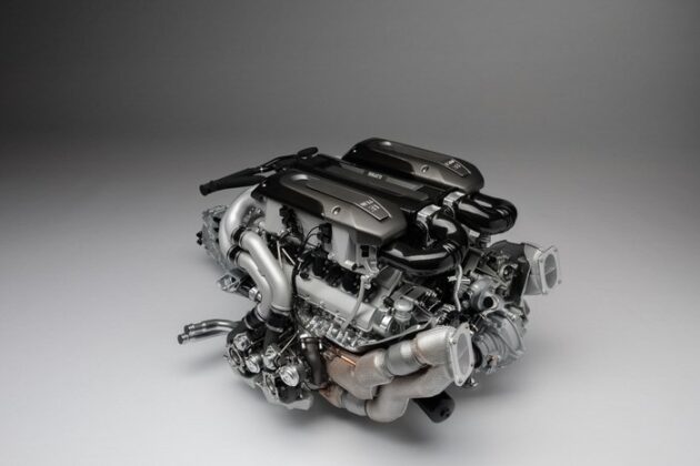 Bugatti Chiron Engine And Gearbox By Amalgam