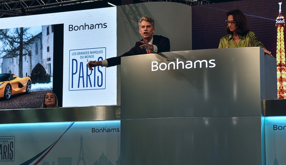 Bonhams Lights Up Paris With Very Successful Sale - collectorscarworld