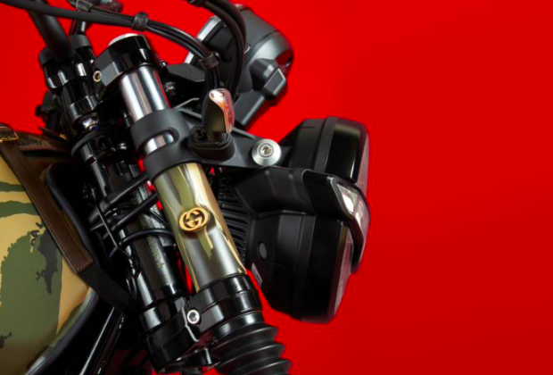 Palace X Gucci Moto Guzzi V7 Motorcycle - collectorscarworld