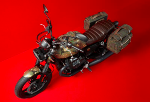 Palace X Gucci Moto Guzzi V7 Motorcycle - collectorscarworld