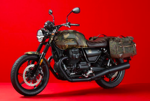 Palace X Gucci Moto Guzzi V7 Motorcycle - collectorscarworld
