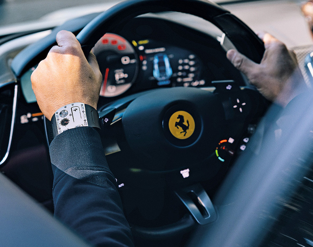A Moment In Time: The RM UP-01 Ferrari Watch - collectorscarworld