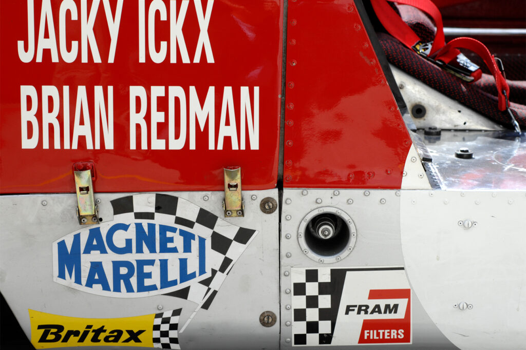 Advertising Typography In Motor Racing - collectorscarworld