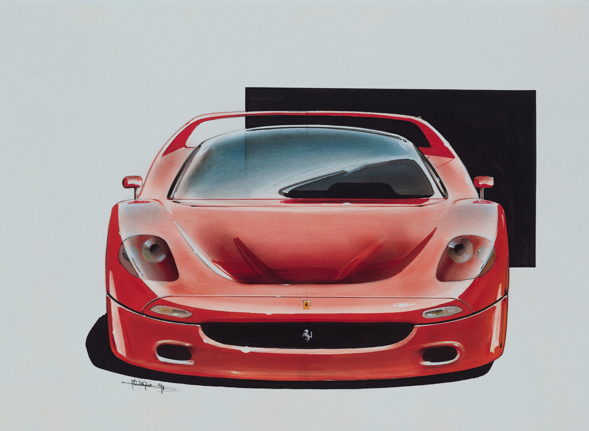 The F50: A Formula 1 Car For The Road - collectorscarworld