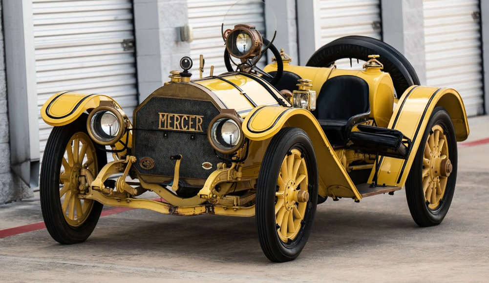 The Ultimate Ownership Story Of The 1913 Mercer 35-J Raceabout At Broad Arrow Monterey ...