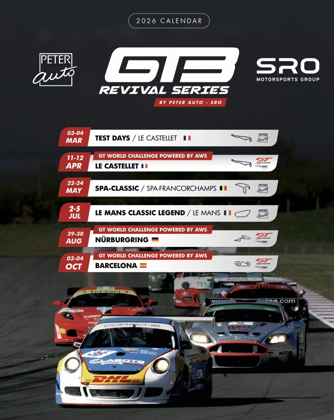 Peter Auto Unveils Its 2026 Calendar - collectorscarworld