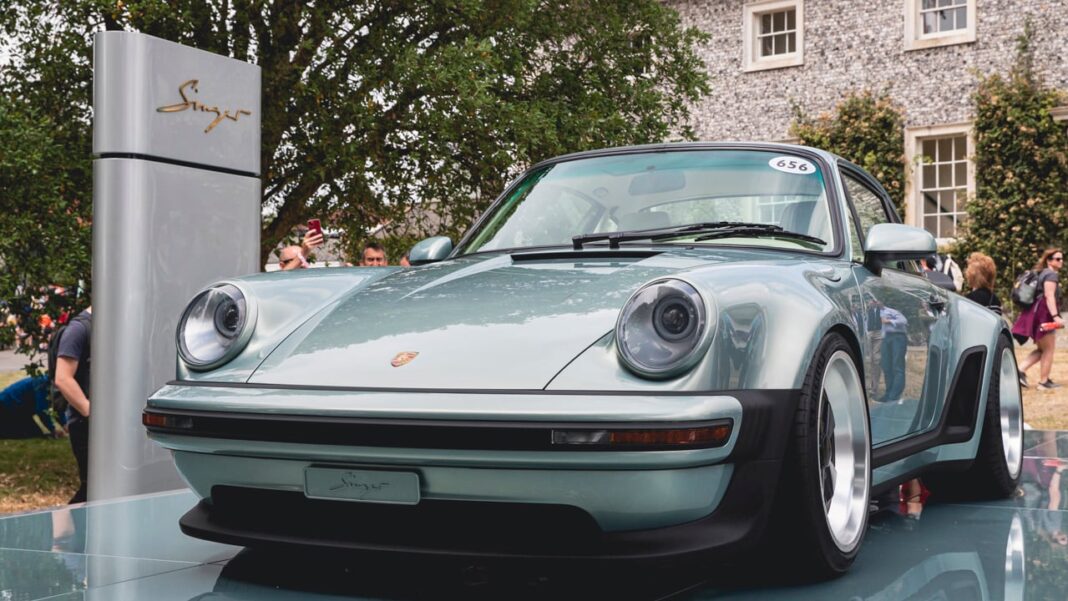 Singer With Central Feature Celebration At Goodwood FOS ...